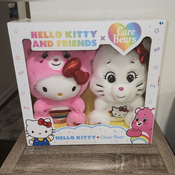 Hello Kitty | Toys | Hello Kitty X Care Bears Friends Plush Set 2pk ...
